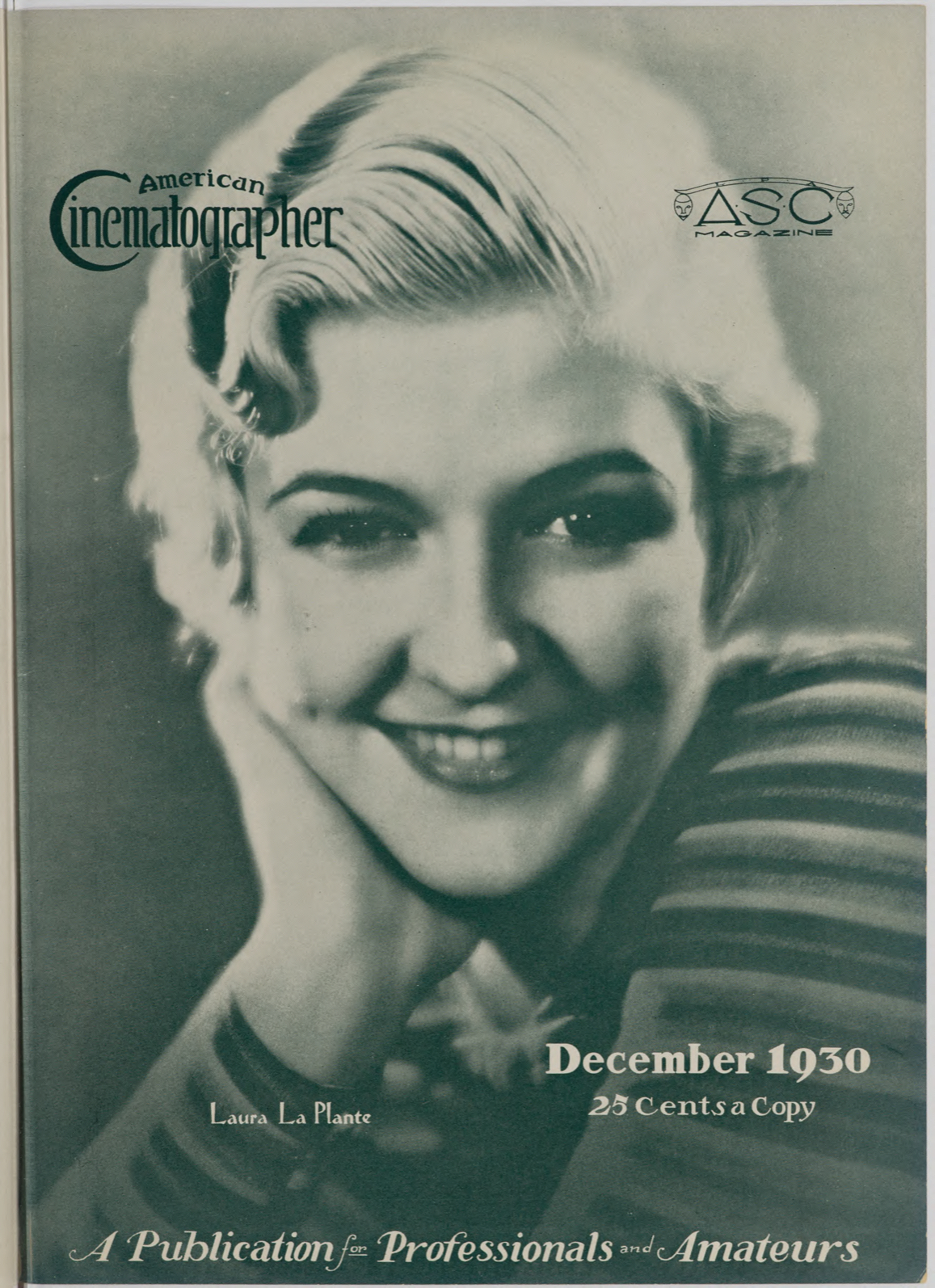 December 1954 The American Society Of Cinematographers en US 