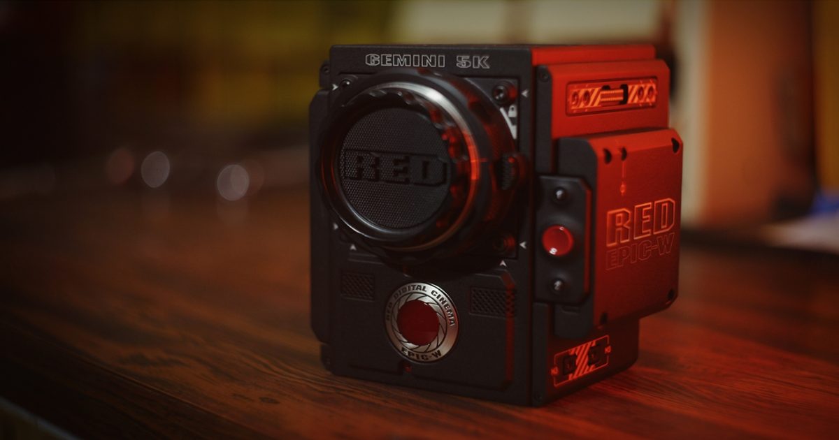 red epic camera sensor size