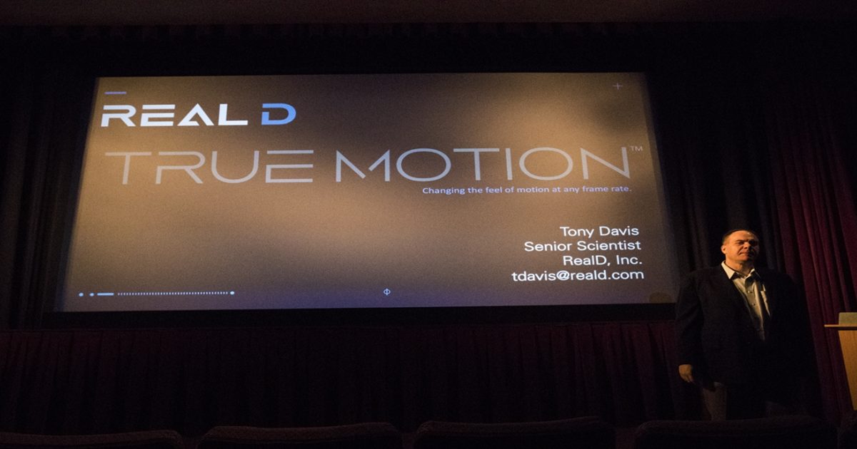 The American Society of Cinematographers | RealD’s TrueMotion for…